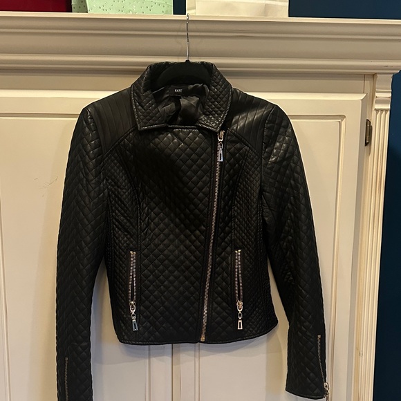 Fate | Jackets & Coats | Fate Black Quilted Leather Jacket | Poshmark